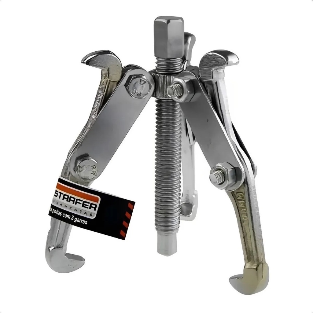 Extrator Remoção Saca Polia E Rolamentos Para Carros Motos Com 3 Garras ...