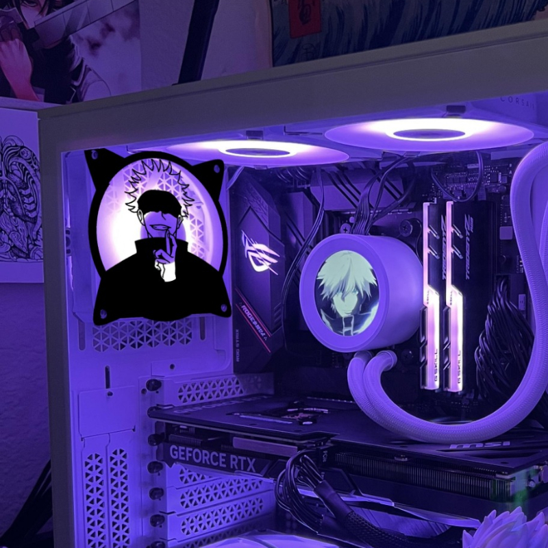 Grade Fan Satoru Gojo / Fan Grid Jujutsu Kaisen Cooler Gamer | Shopee ...