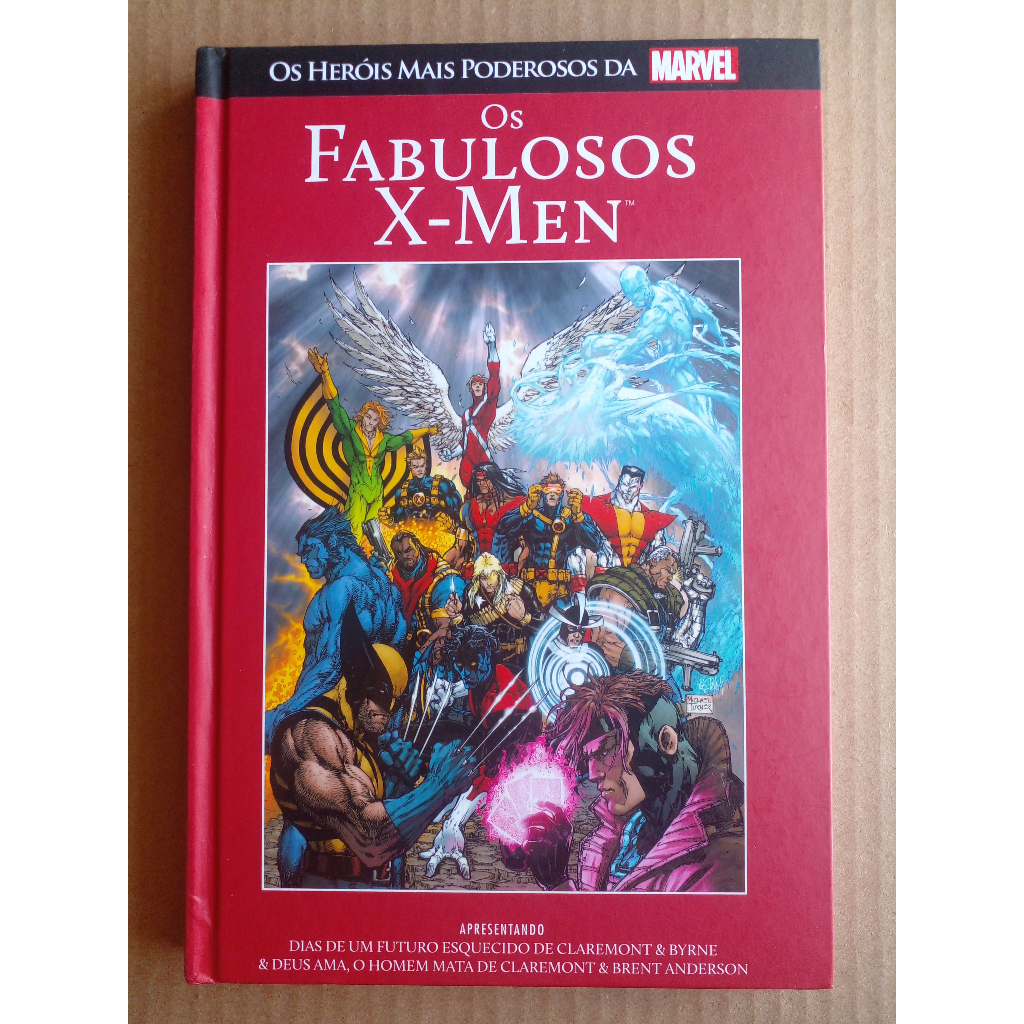 HQ Capa Dura Os Heróis Mais Poderosos da Marvel nº 16 Os Fabulosos X-Men Editora Salvat | Shopee ...