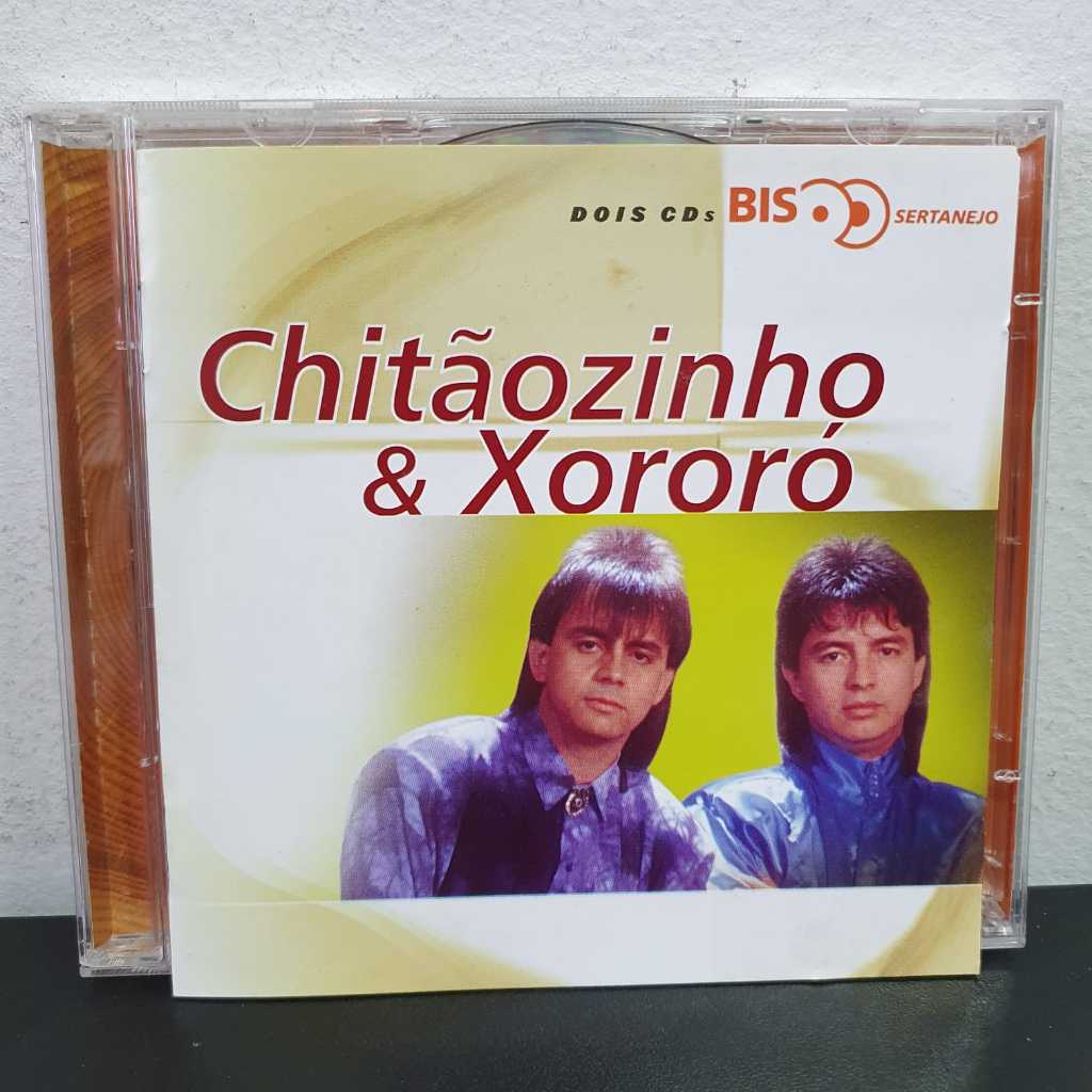 CD Duplo Chitãozinho & Xororó – Bis Sertanejo - Original | Shopee Brasil
