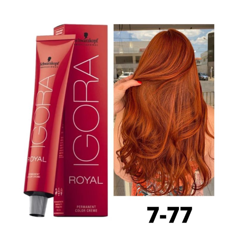 igora Royal 7-77 schwarzkopf Professional | Shopee Brasil