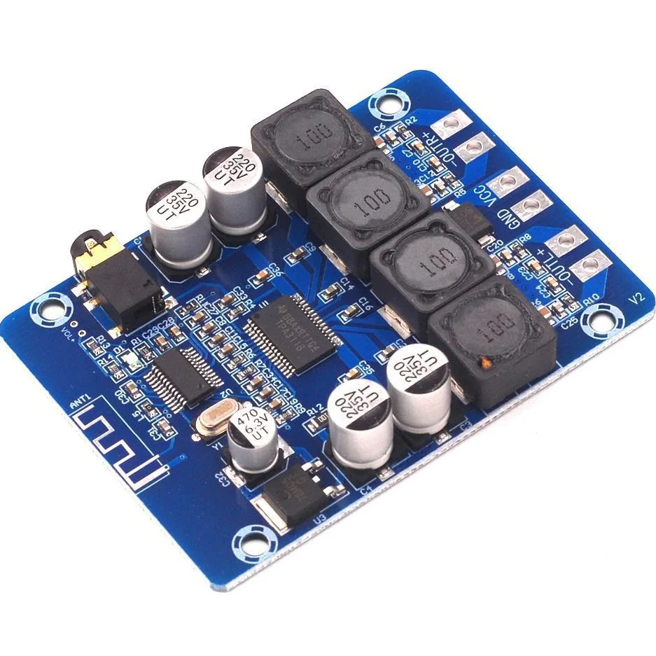 Xh-m314 2x45 placa amplificadora bluetooth Alta qualidade - envio ...