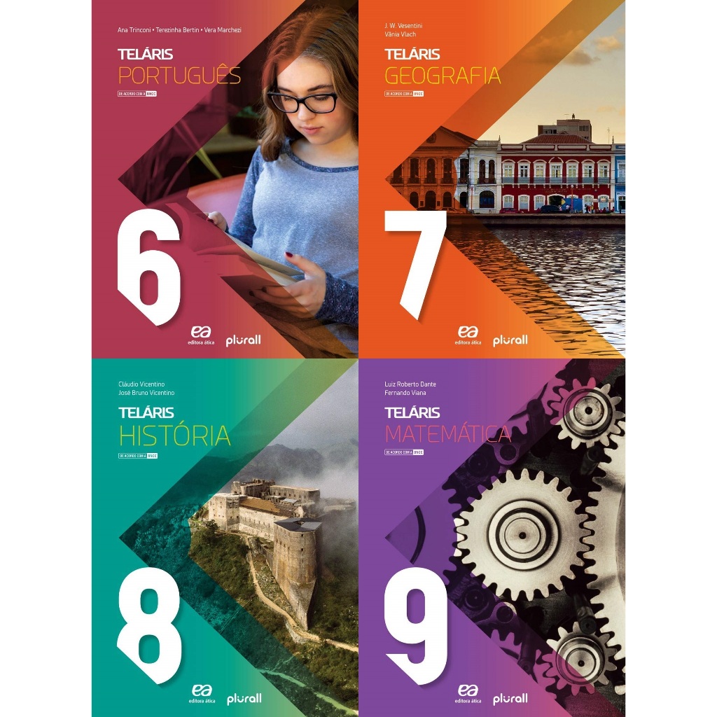 (Novo) Livro - Teláris - Escolha - Matemática Português História ...