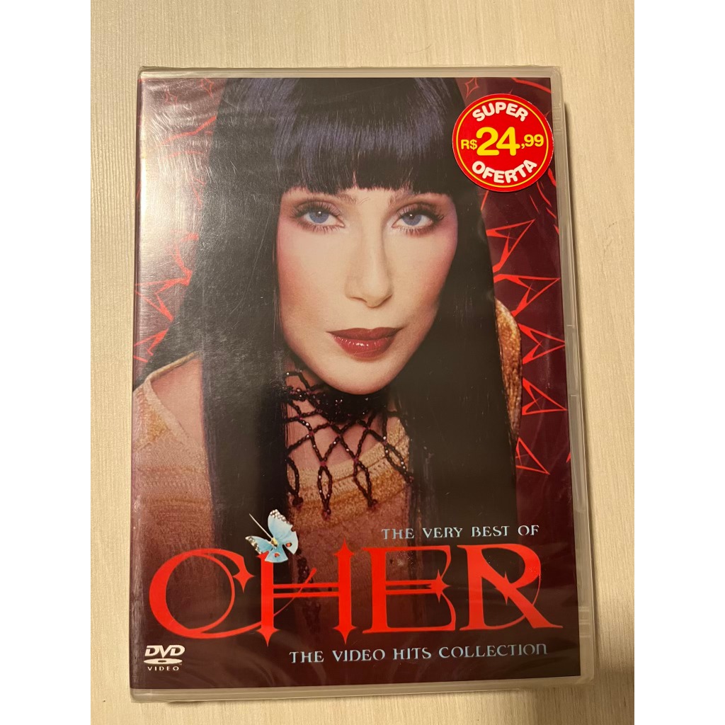 DVD CHER - THE BEST OF THE VIDEO HITS COLLECTION LACRADO | Shopee Brasil