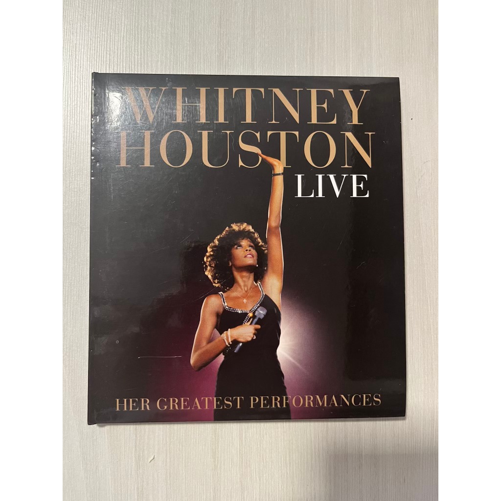 DVD + CD WHITNEY HOUSTON - LIVE HER GREATEST PERFORMANCES | Shopee Brasil