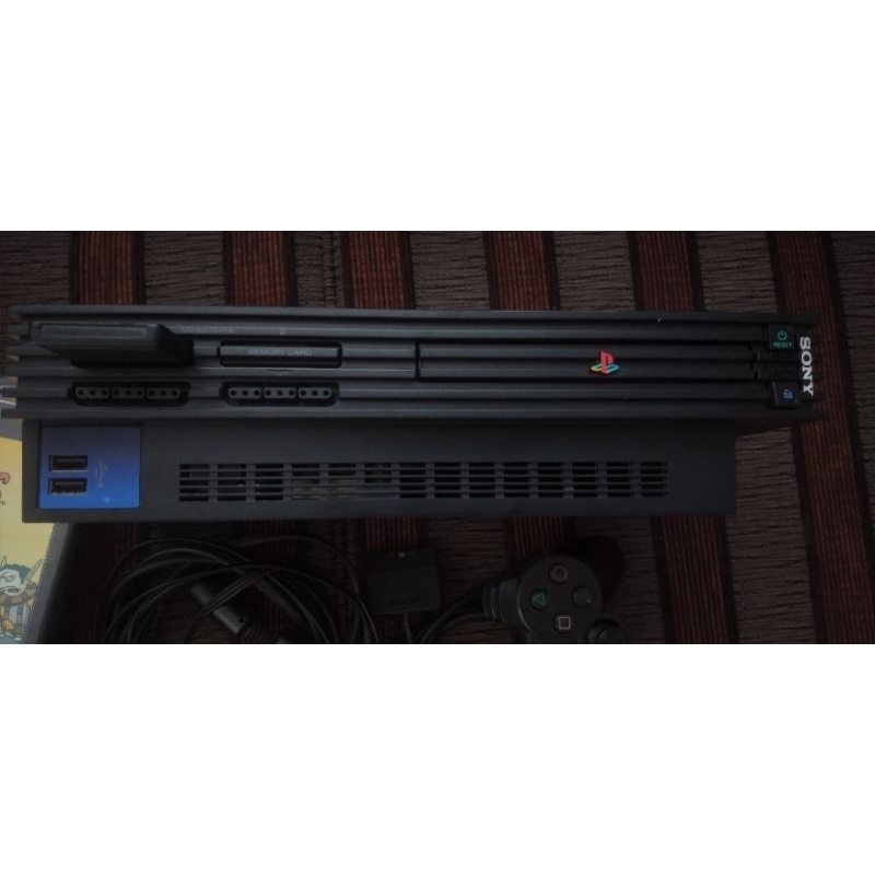 Ps2 Fat SCPH 50001 desbloqueado chip NASA | Shopee Brasil