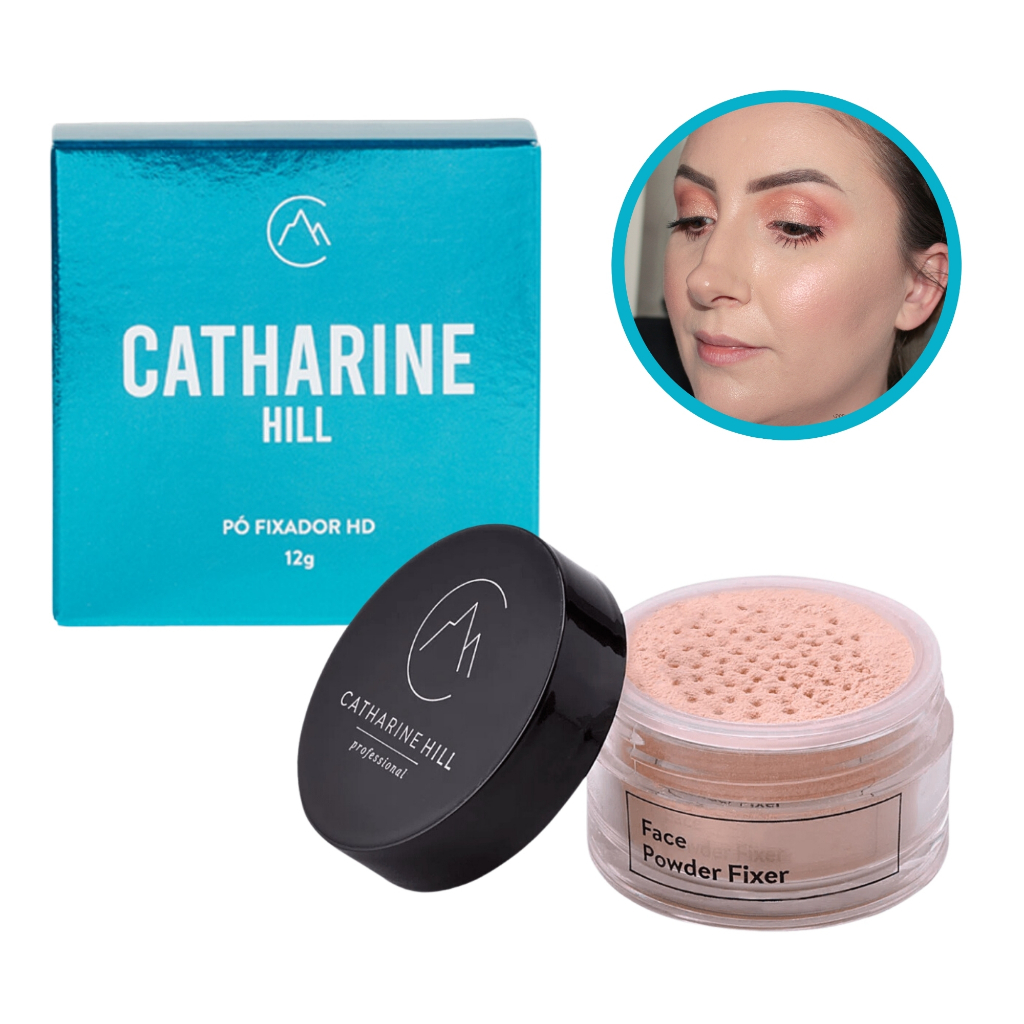 Face Powder Pó Fixador Facial Catharine Hill Pó Translúcido Face Powder ...