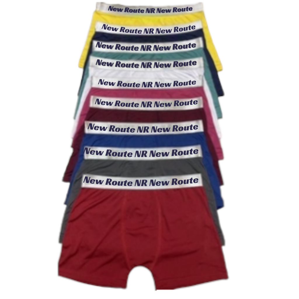 Kit 10 Cuecas Boxer Masculino Cueca Box New Route Original Cueca ...