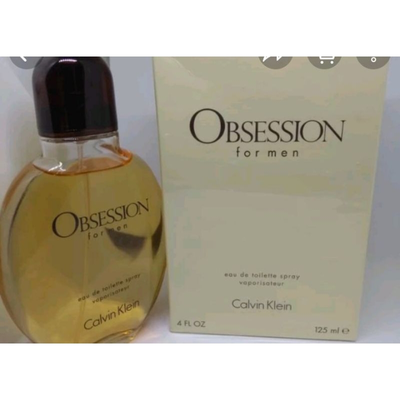 Perfume Obsession For Men 125ml original lacrado masculino | Shopee Brasil