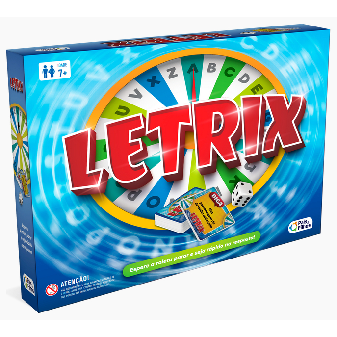 Letrix- Jogo de Tabuleiro - Pais e Filhos | Shopee Brasil