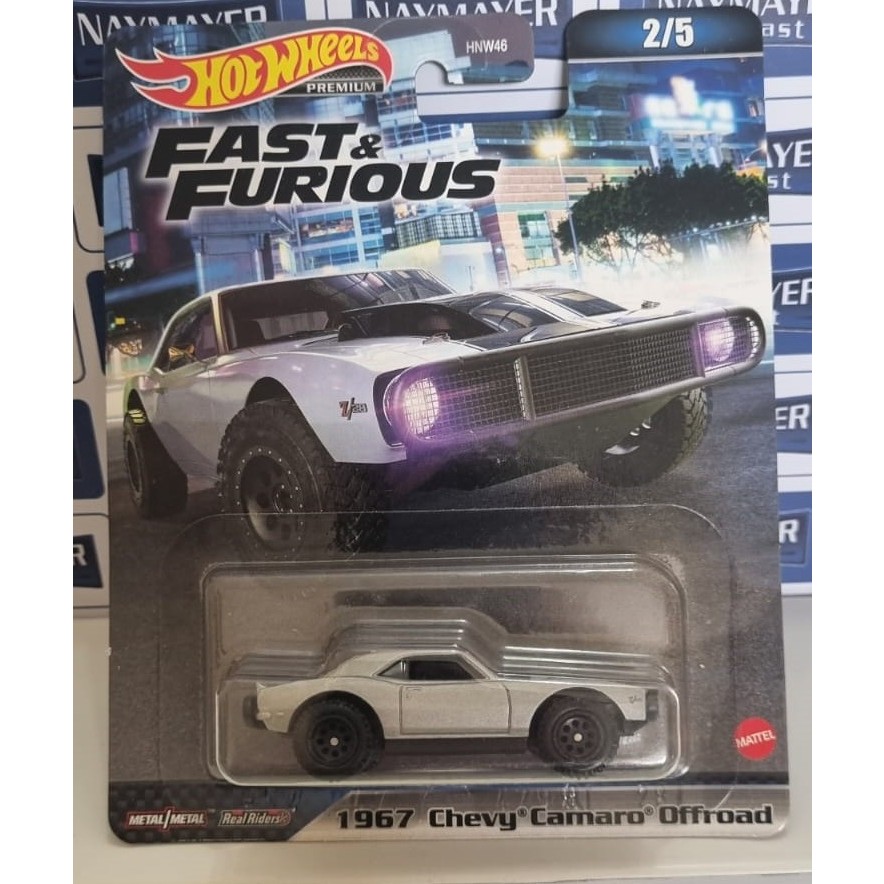 Hot Wheels 1967 Chevy Camaro Offroad Fast & Furious | Shopee Brasil