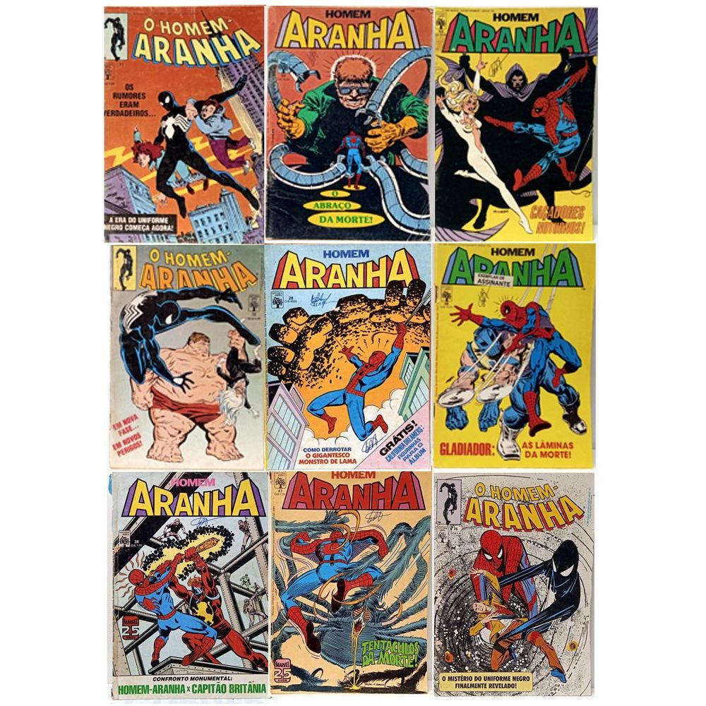 Homem Aranha - Formatinho - Marvel - Editora Abril - Diversos Volumes. | Shopee Brasil