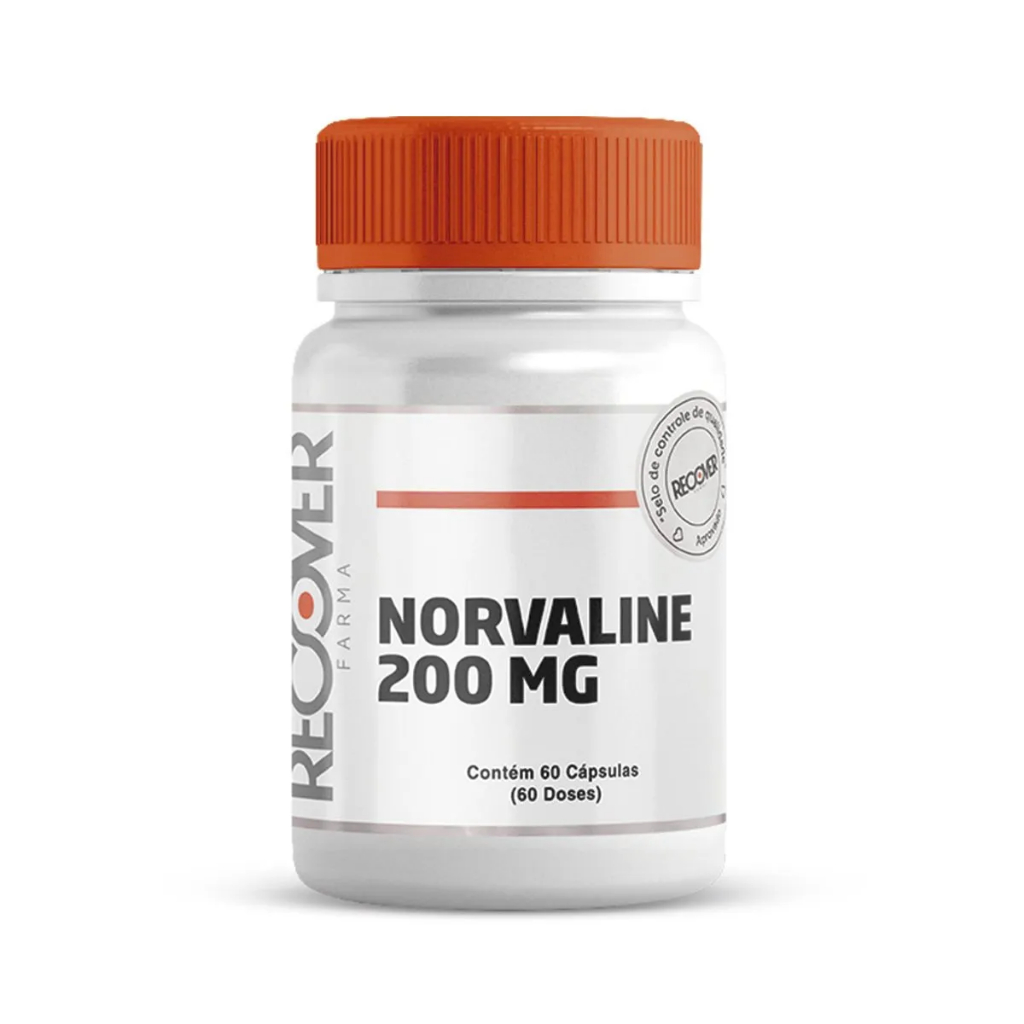 Norvaline 200mg - 60 Cápsulas (60 Doses) | Shopee Brasil