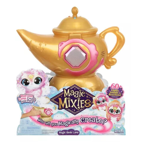 Lâmpada Gênio Mágico - Magic Mixies - Rosa - Candide 2461 - Escorrega o ...