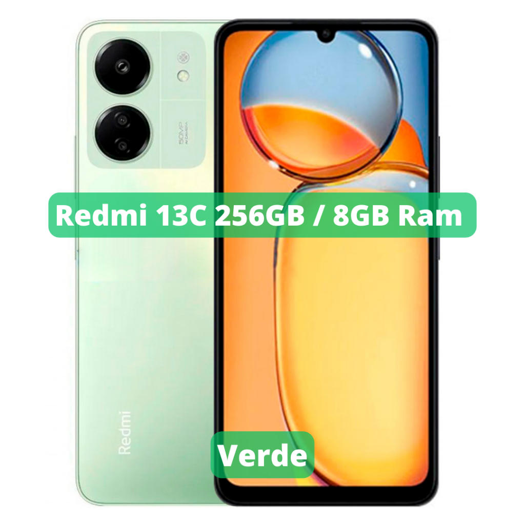 Xiaomi Redmi 13C 256GB ROM / 8GB RAM Versão Global | Smartphone 4G ...