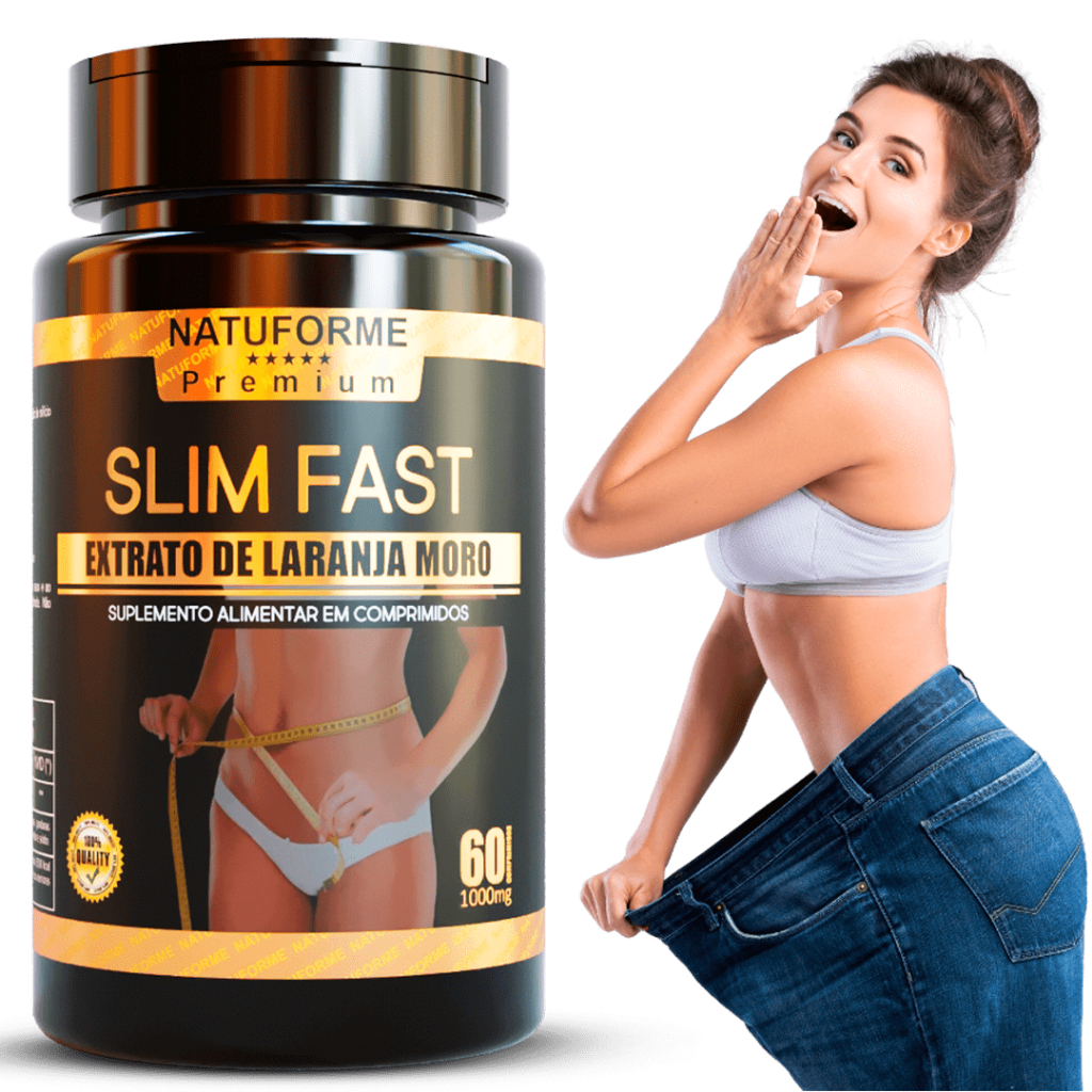 suplemento Slim Fast - Extrato de Laranja Moro - 60 Comprimidos 1000mg - Natuforme premium ...