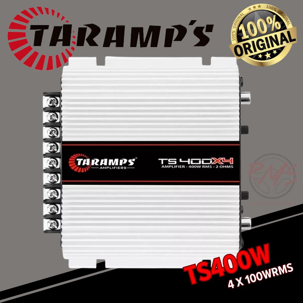 MODULO AMPLIF. CLASS D TS 400X4 WATTS TARAMPS | Shopee Brasil