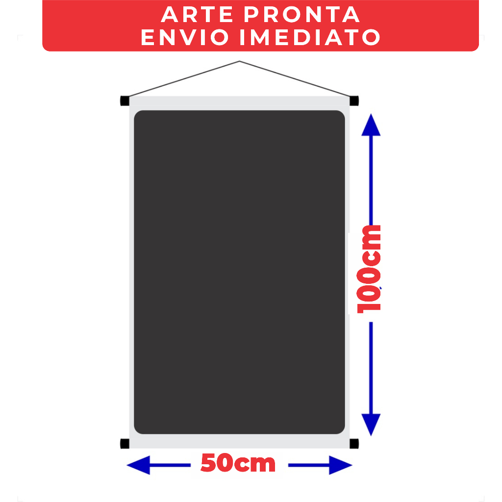 Banner Pronto 60x90,cm ou 50x100cm, Banner Lousa Escrever com Giz ...