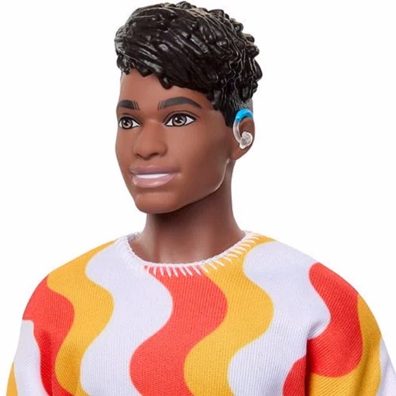 Boneco Ken Barbie Fashionistas Especial Ken aparelho auditivo#220 ...
