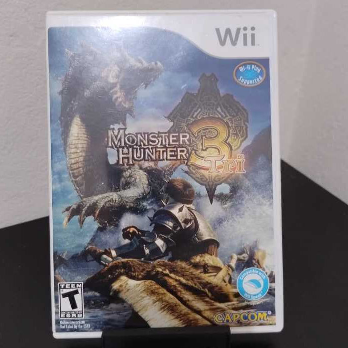 Monster Hunter 3 Tri - Nintendo Wii - Mídia Física - Jogo Original ...