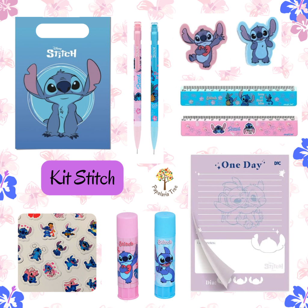 Kit Escolar - Volta às aulas - Stitch | Shopee Brasil