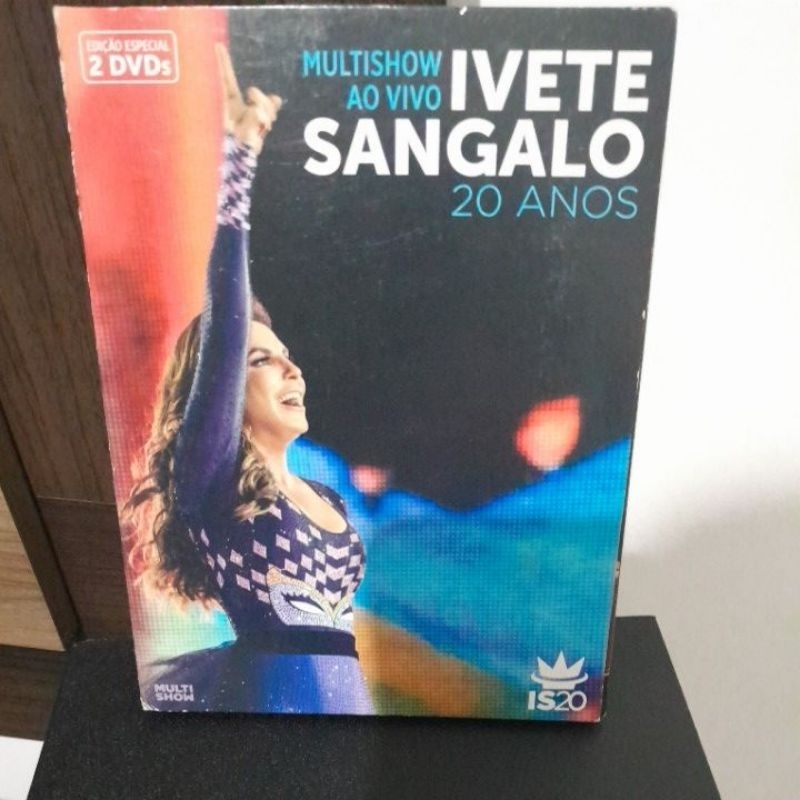 DVD Ivete Sangalo multshow ao vivo 20 anos | Shopee Brasil