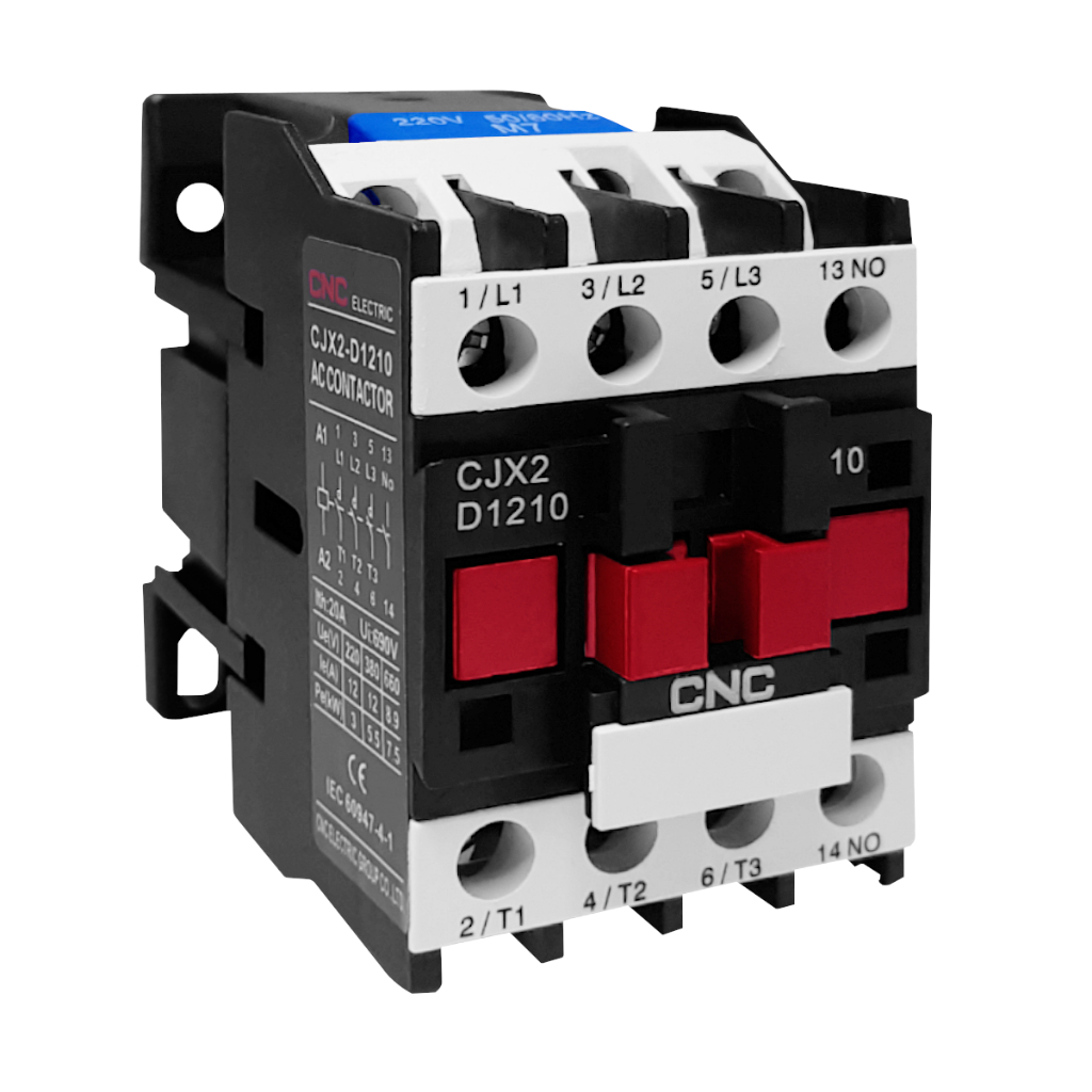 Contator Tripolar Modelo Cjx2-D 1210 220V | Shopee Brasil