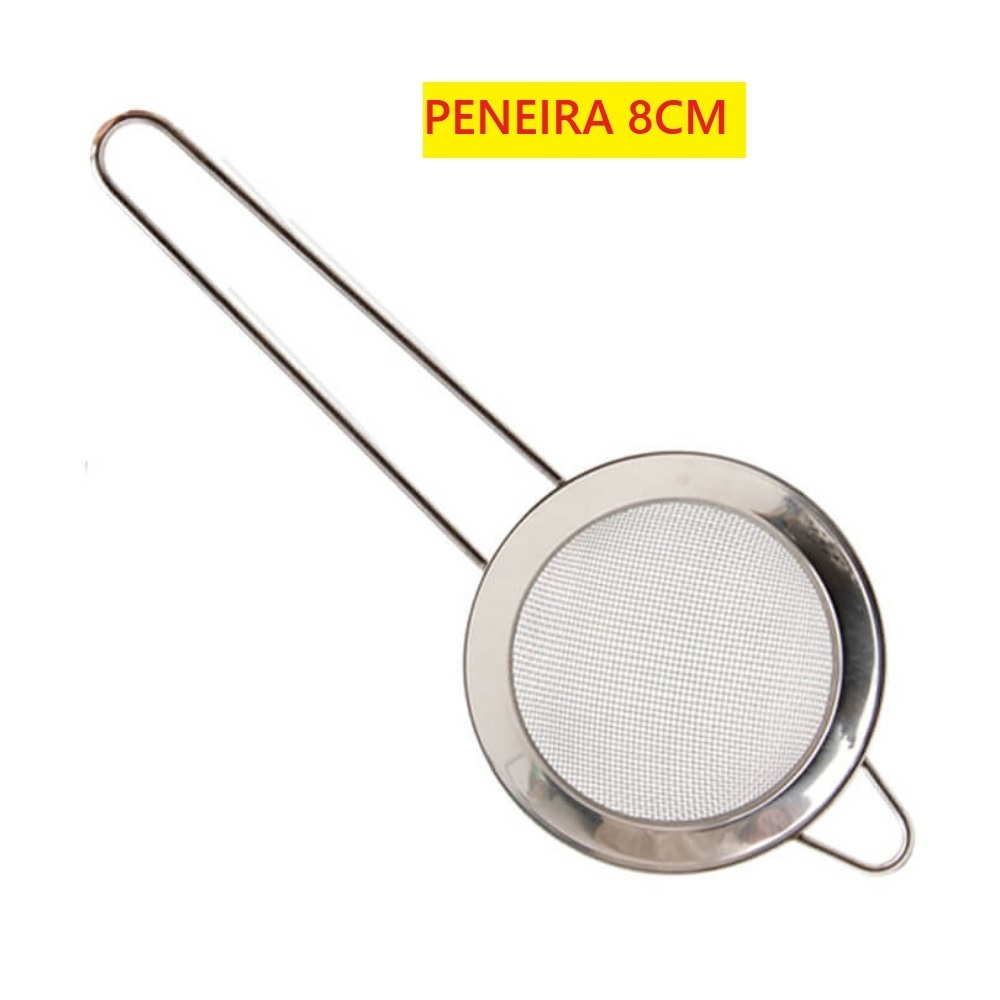 Coador Peneira Peneiras Coadores 8cm 10cm 12cm 14cm Para Suco Farinhas ...