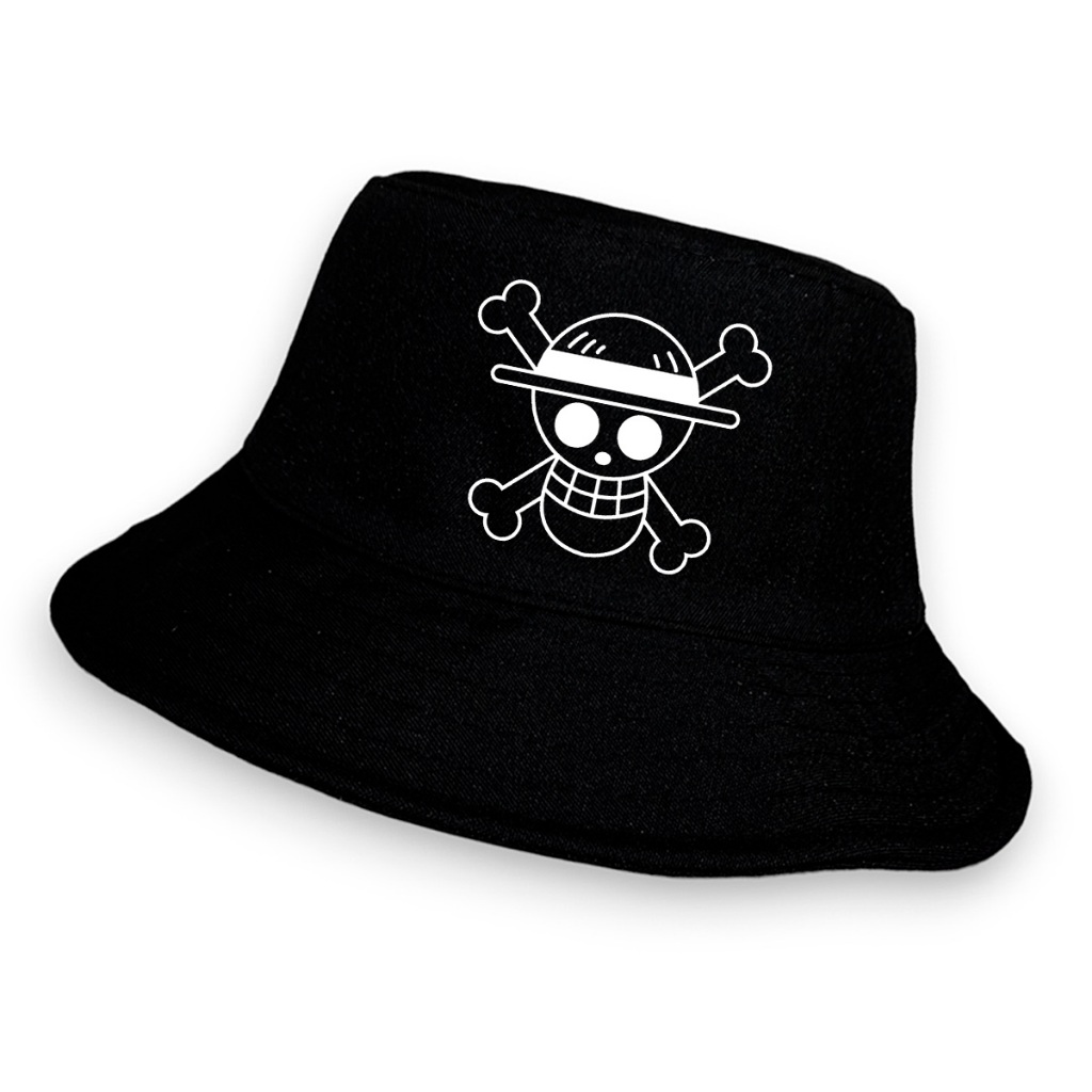 Bone Chapeu Bucket Hat Caveira Serie One Piece | Shopee Brasil