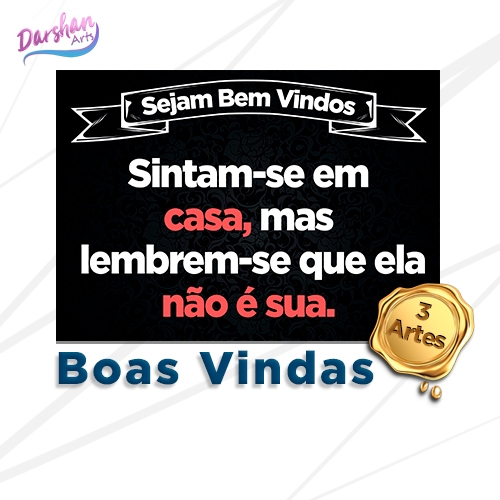 Placa Decorativa-Quadro-Seja-Bem-Vindo-Mdf-28X20-Sala-Quarto-Decoração ...
