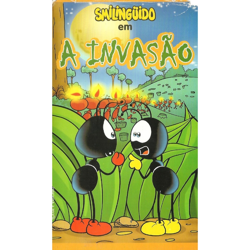 VHS Original: Smilingüido em A Invasão (Priscila R. Aguiar Laranjeira ...