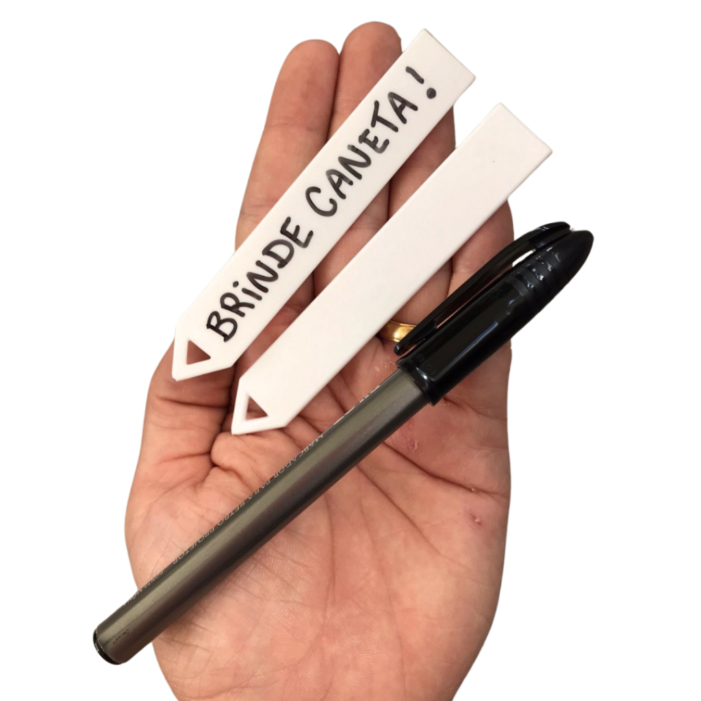 Plaquinha De Identificação De Plantas E-10 (10cm De Altura) Com 100 ...