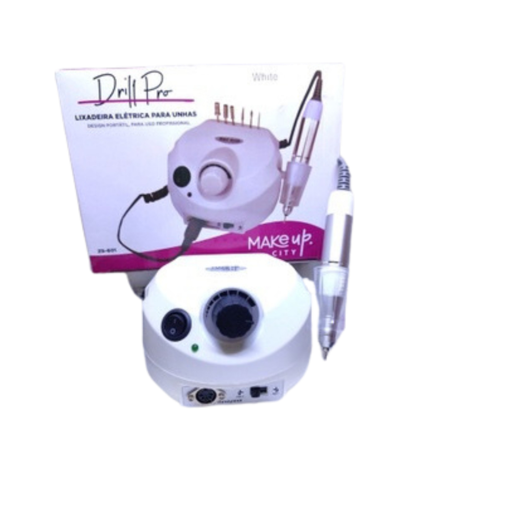 Lixadeira Motor Unhas Make Up/Nail Drill Porquinho 35/45 mil RPM Bivolt | Shopee Brasil