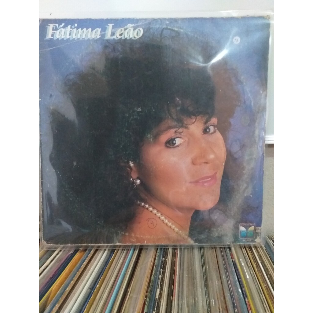 Vinil Fátima Leão - Pra você tanto faz / Queria Ser 1990 LP | Shopee Brasil