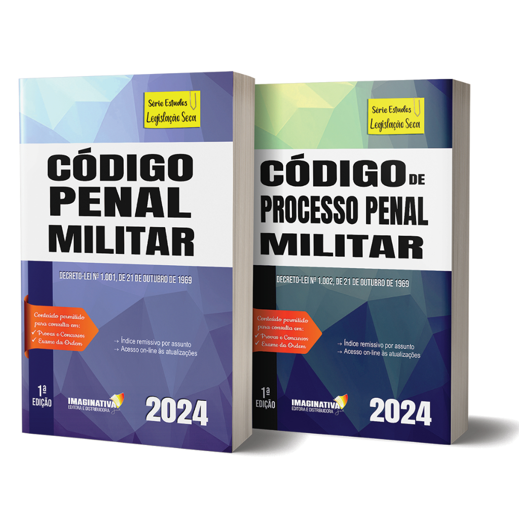 Código Penal Militar + Processo Penal Militar 2024 | Shopee Brasil