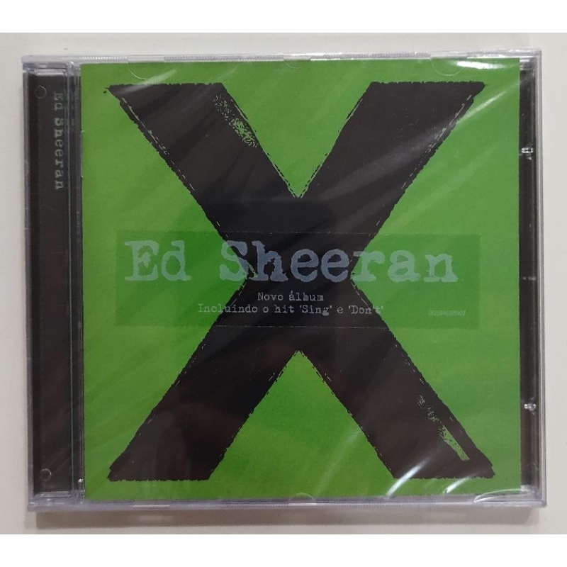 CD - ED SHEERAN - ( X ) | Shopee Brasil