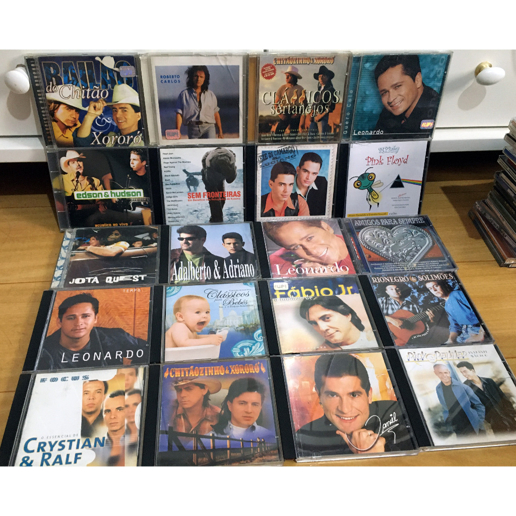 Lote com 10 cds originais escolha o seu | Shopee Brasil