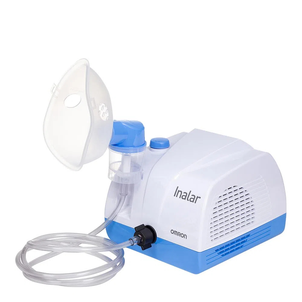 Inalador Nebulizador Compressor Inalar Compact Omron Nec701 | Shopee Brasil