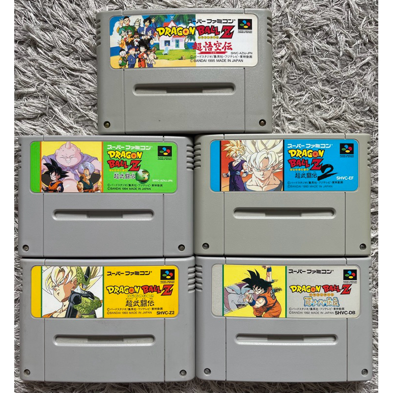 DRAGON BALL Z - SUPER NINTENDO - SUPER FAMICOM - JOGO ORIGINAL | Shopee ...