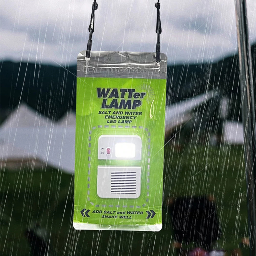 Lanterna Led Movida A Água E Sal Watter Lamp | Shopee Brasil
