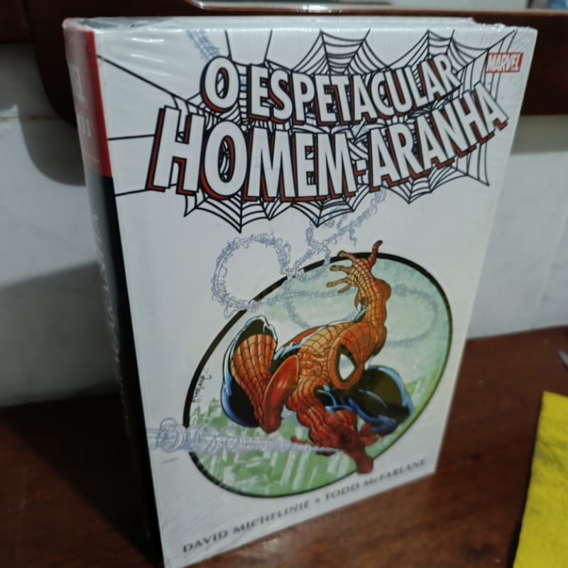Hq LACRADA O espetacular Homem-aranha Omnibus David michelline todd mcfarlane | Shopee Brasil