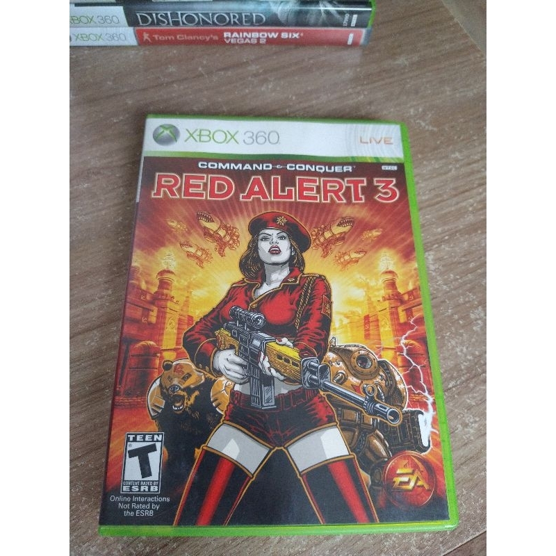Red Alert Command e Conquer 3 Xbox 360 mídia física original | Shopee ...