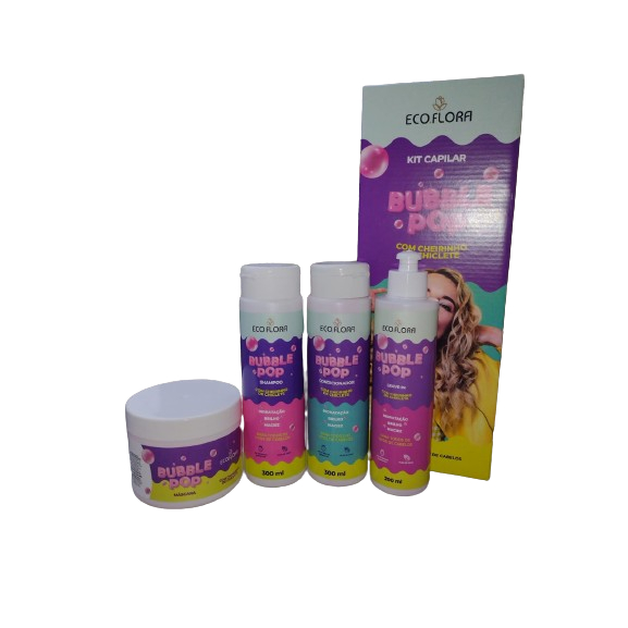 Kit Babalu BUBBLE POP 4 Itens Cheirinho de Chiclete Tutti Frutti ...