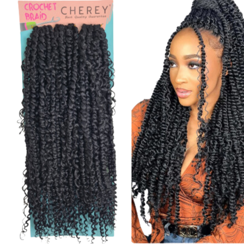 Cabelo Cacheado Torcido Twist Boho Passion Cherey Sintético | Shopee Brasil