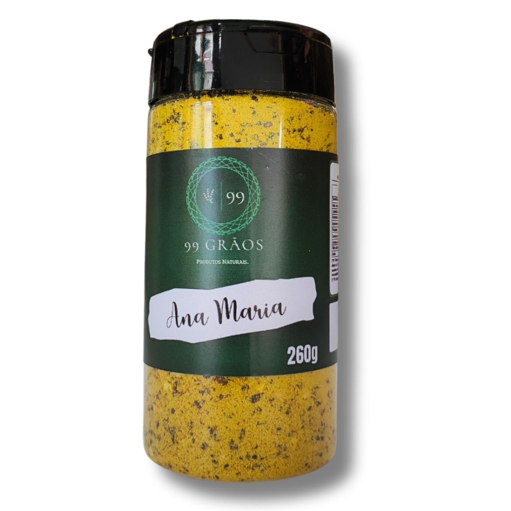 Tempero Ana Maria 260G Especiarias 99 Grãos - Pote | Shopee Brasil