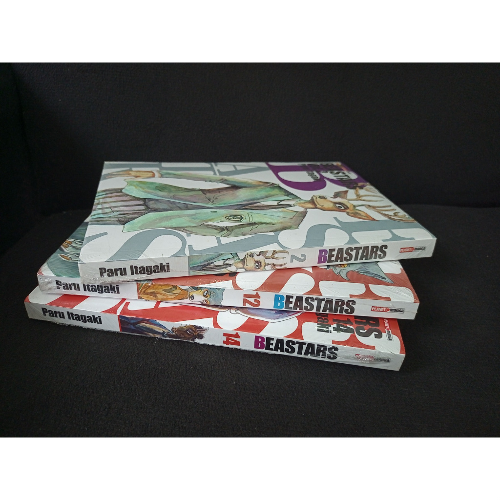 Mangás : Beastars (volumes 02,12 e 14) - Novos | Shopee Brasil