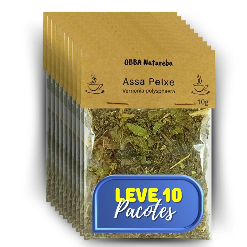 10 Pacotes Chá de Assa Peixe | Alta Qualidade | 100% Natural para Cha ...