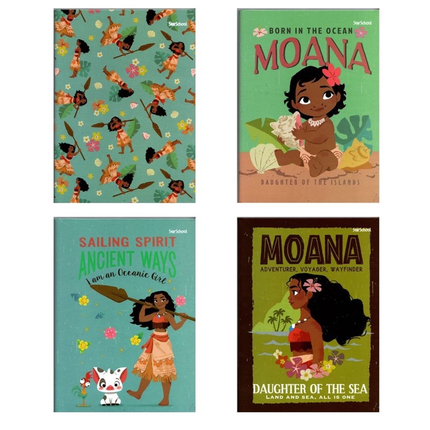 Caderno Universitário Brochurão Disney Moana Capa Dura 80 folhas ...