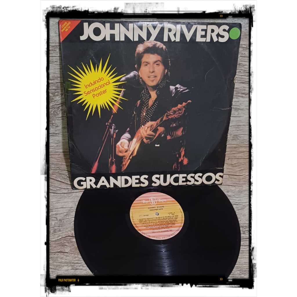 LP Vinil: Johnny Rivers - Grandes Sucessos | Shopee Brasil