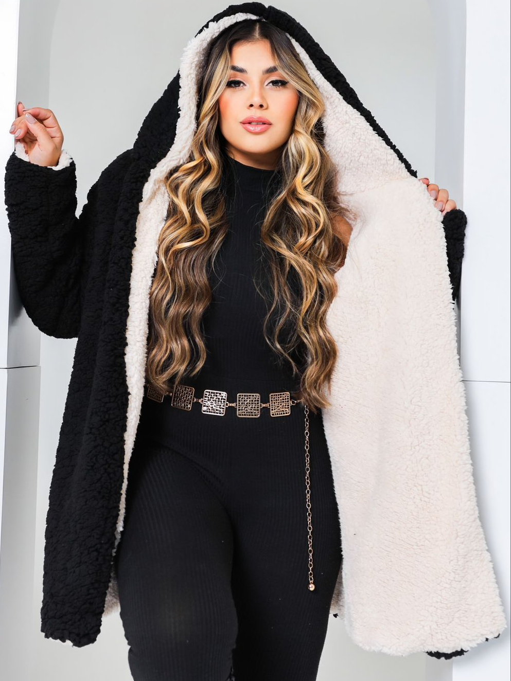 Casaco Teddy Plus Size Dupla Face | Shopee Brasil